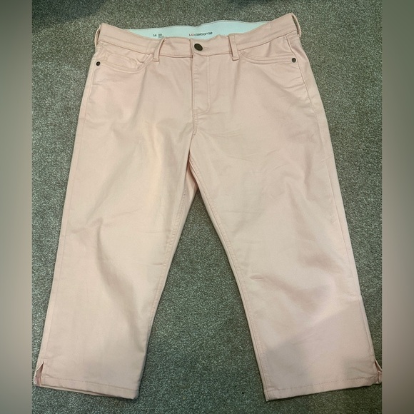 Liz Claiborne | Pants & Jumpsuits | Light Pink Luz Claiborne Sara ...